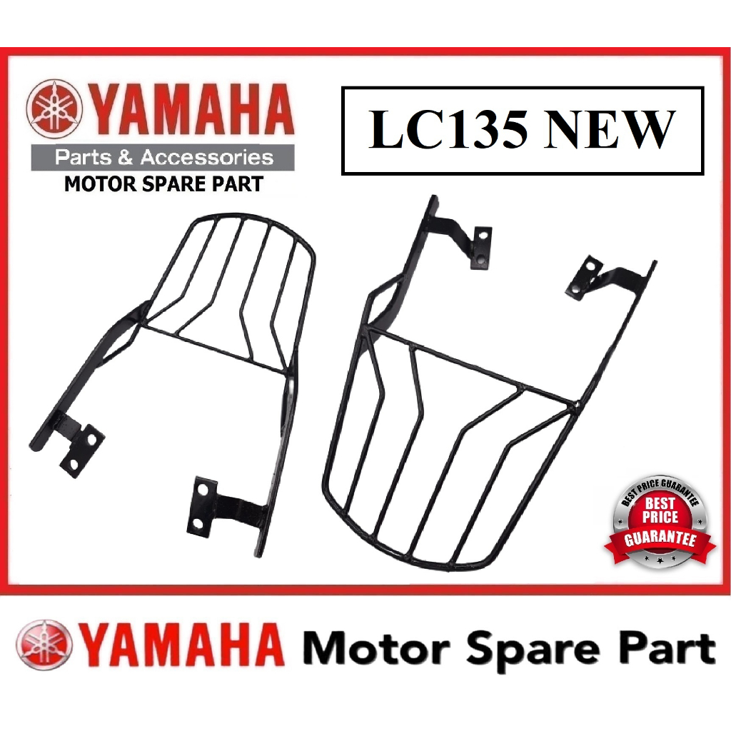 YAMAHA LC135 NEW BOX CARRIER 0 BELAKANG BESI TONG SEAT BAR LETAK BOX ...
