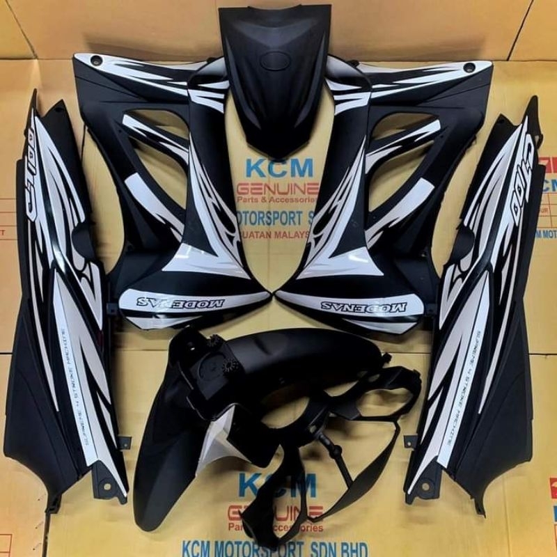 BODYSET MODENAS CT100 / CT110 COVERSET DAN STICKER SERTA COVERSET ...