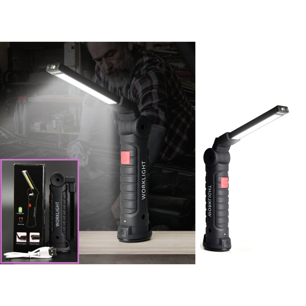 LED Portable Work Light USB Rechargeable Inspection Light Work Light ...