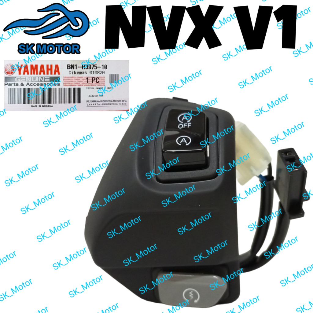Yamaha NVX 155 V1 V2 / N MAX NMAX V1 V2 Original Handle Switch Left ...