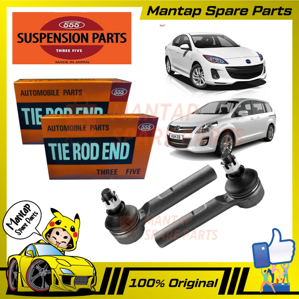 MAZDA 3 BL / MAZDA 5 (2008-2013) 555 JAPAN BRAND STEERING TIE ROD END ...