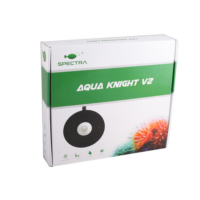 Aqua knight V2 Dimmable 36W Full Spectrum Clip-on LED Aquarium Lighting ...