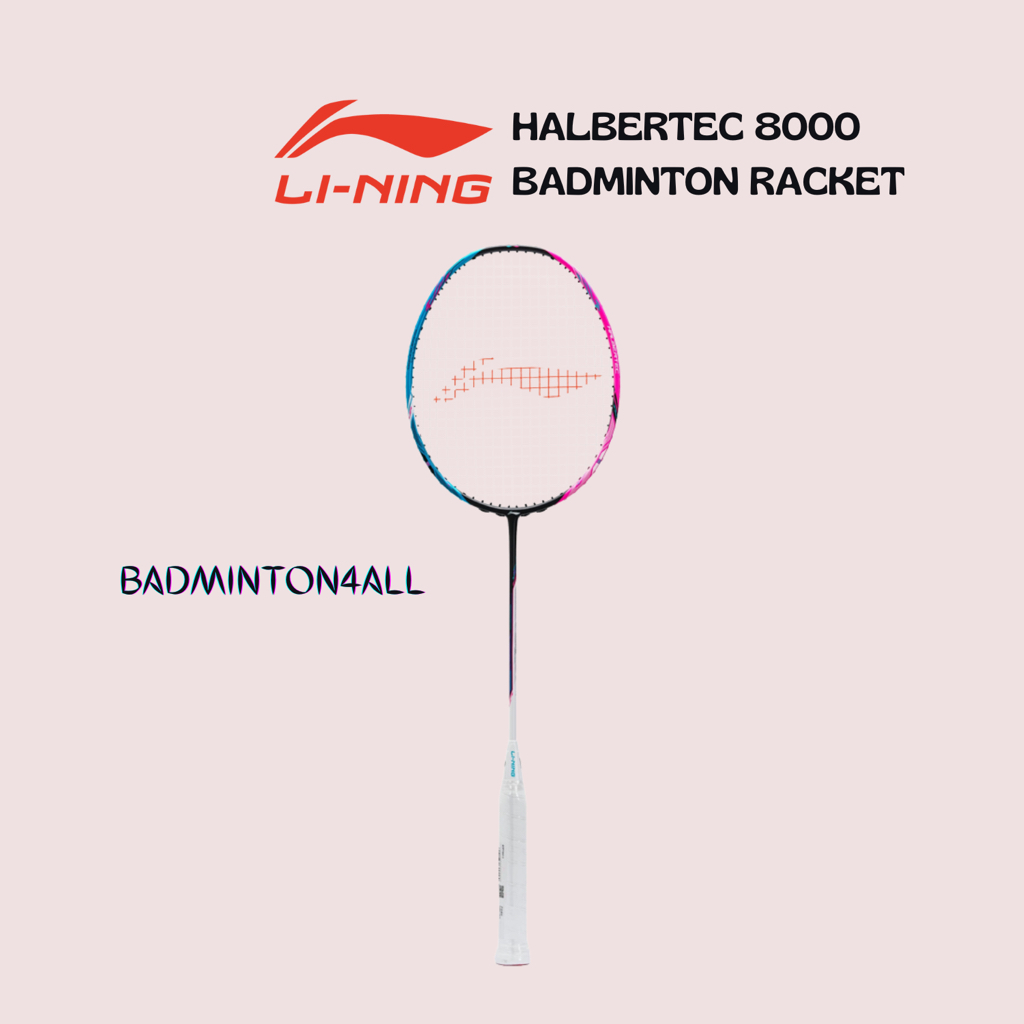 LI-NING HALBERTEC 8000 BADMINTON RACKET | Shopee Malaysia