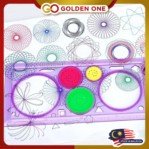HIGH QUALITY Senior Pattern Design Ruler / Magic Ruler Swirly pattern ...