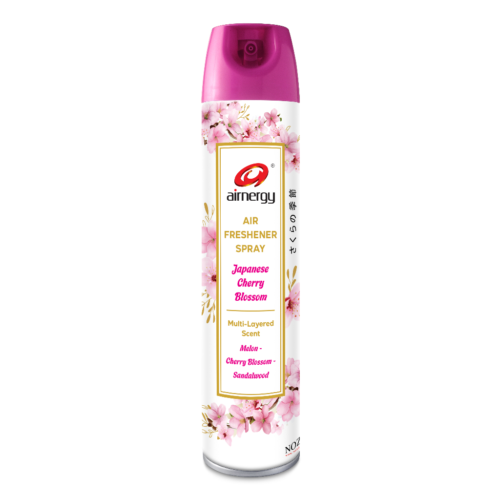 Airnergy Air Freshener Spray - Cherry Blossom (300ml) | Shopee Malaysia