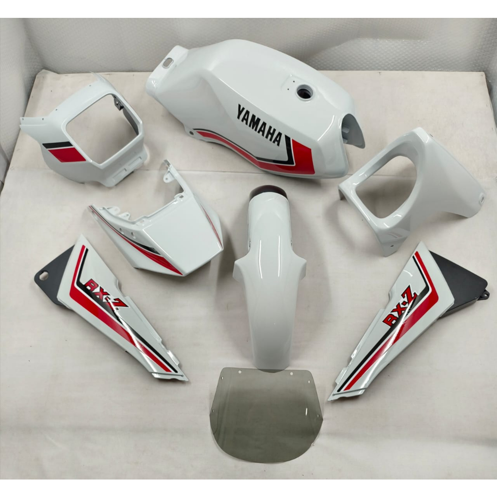 COVERSET YAMAHA RXZ 135 FIRST MODEL 5 SPEED MODEL ENERGY INDUCTION ...