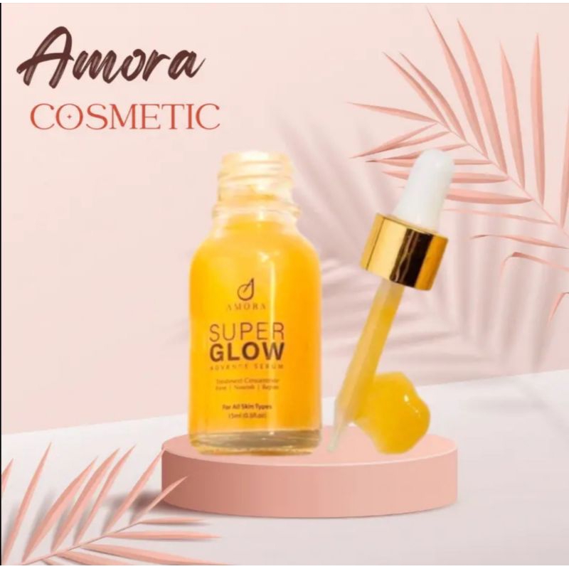 AMORA SERUM SUPER GLOW ORIGINAL HQ 💥 TANPA KOTAK + FREEGIFT | Shopee ...