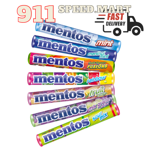 [911] Mentos Chewy Candy Stick 37gm | Shopee Malaysia