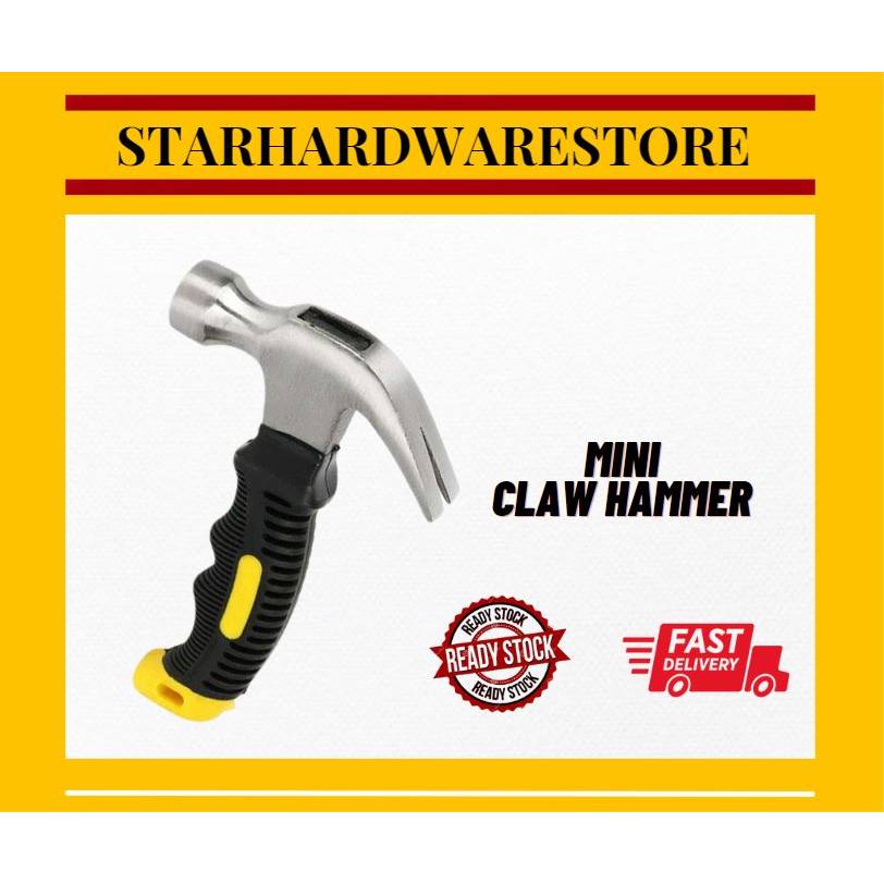 🌟READY STOCK🌟 Mini Claw Hammer / Pemukul Kecil / Mini Hammer Kecil ...