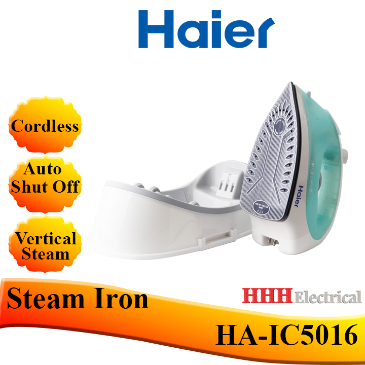 HAIER Cordless Steam Iron/ Seterika HA-IC5016 | Shopee Malaysia