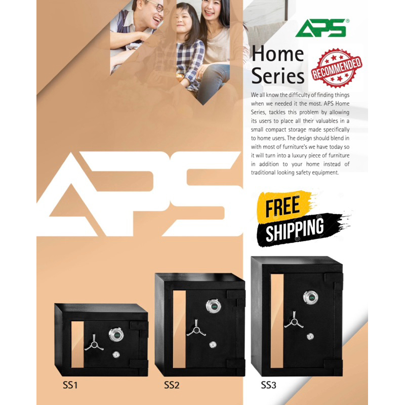 APS Safety Box / Home Safe Box / Office Safe Box / Peti Besi / 145kg ...