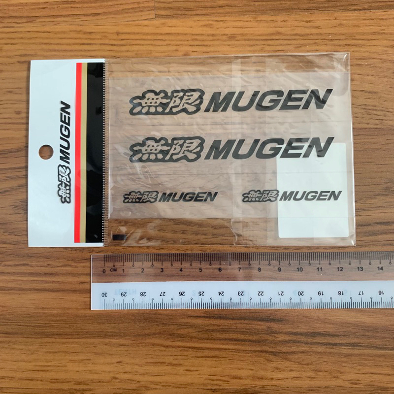 MUGEN Original Sticker Decal Set (Original 🇯🇵) | Shopee Malaysia