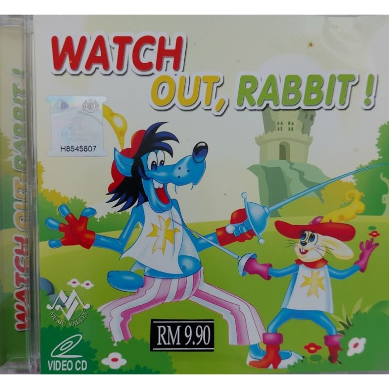 Original VCD Cartoon - WATCH OUT, RABBIT ! | Shopee Malaysia