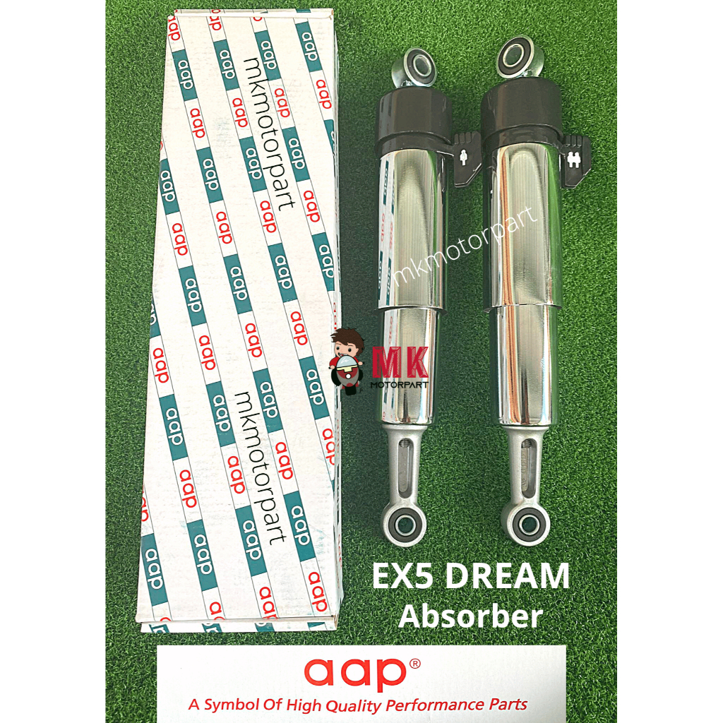 Honda EX5 Dream Rear Shock Absorber Standard (BLACK) Heavy Duty / High ...