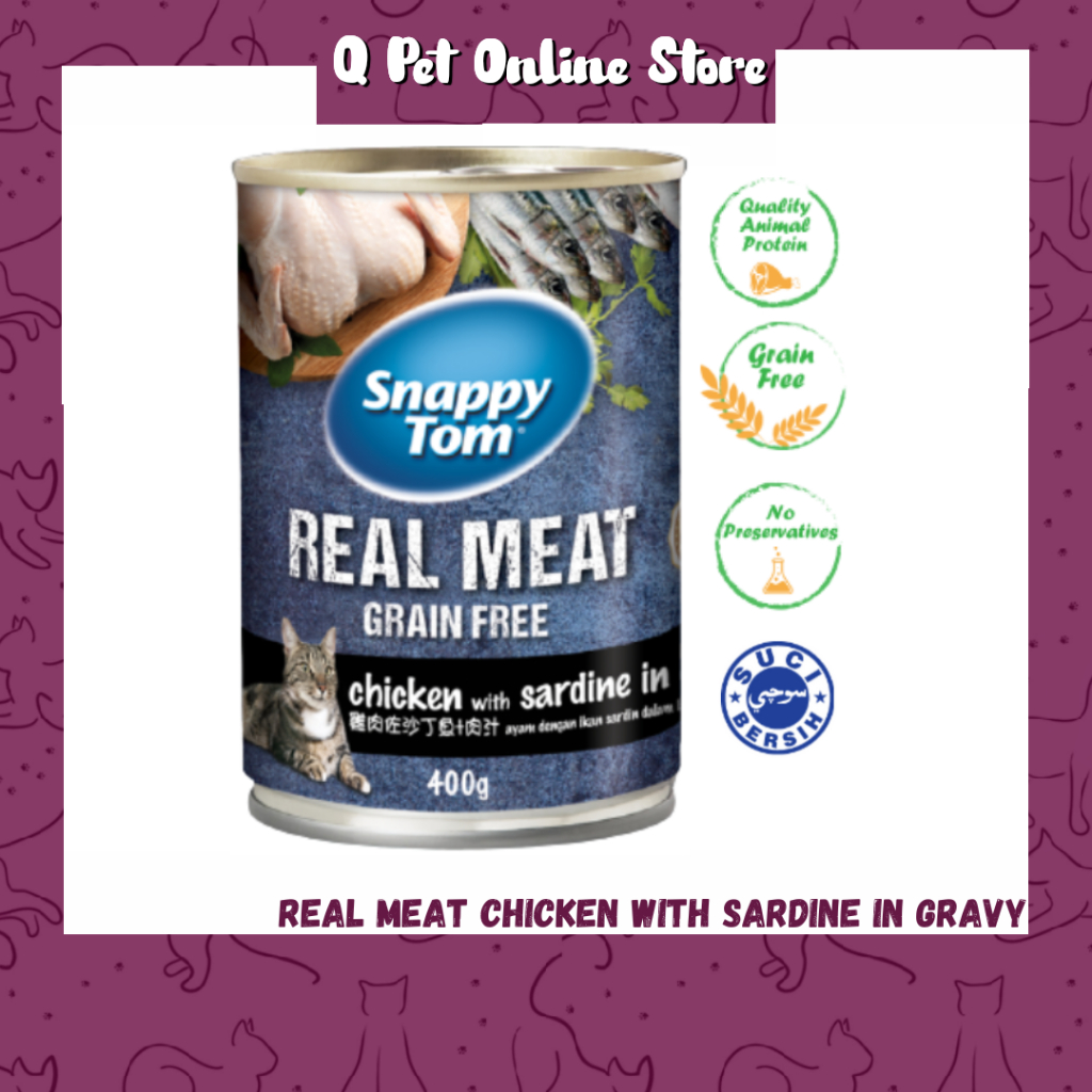 SNAPPY TOM Canned Cat Food (400g) | Shopee Malaysia