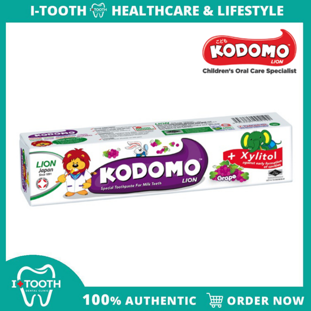 KODOMO Toothpaste Grape 80g | Shopee Malaysia