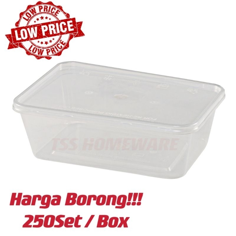 RECTANGULAR CONTAINER RT-750S (750ML) | Shopee Malaysia