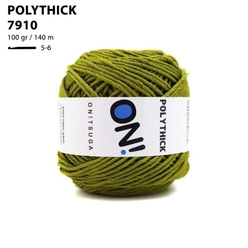 Benang Rajut POLYTHICK ONITSUGA | Shopee Malaysia