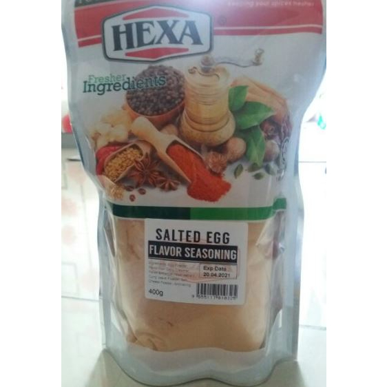 HEXA Salted Egg Flavor Seasoning 400g | Shopee Malaysia