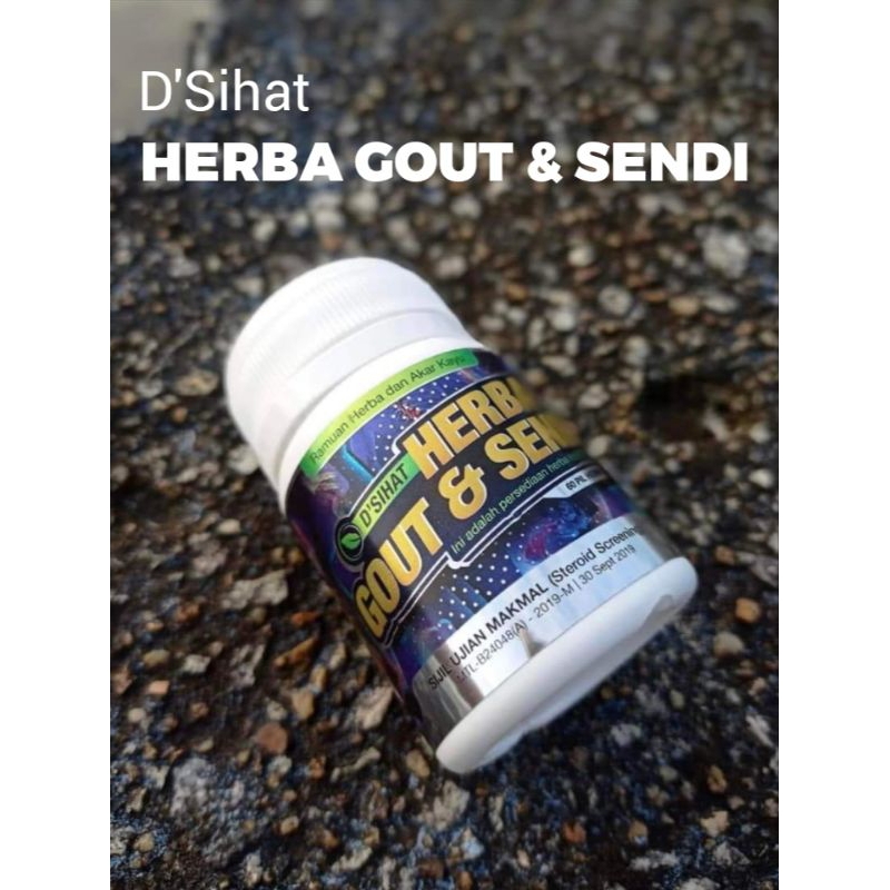 (FREE GIFT!!) Ubat Gout D'SIHAT paling bagus, berkesan dalam masa ...
