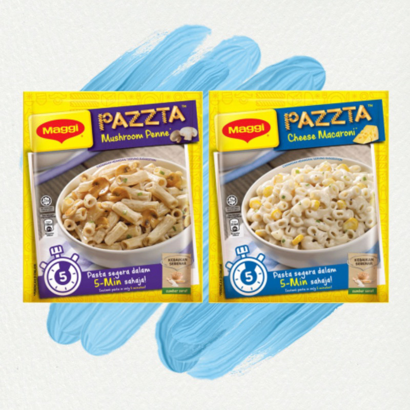 Maggi Pazzta Instant Pasta Cheese Macaroni/Mushroom Penne | Shopee Malaysia