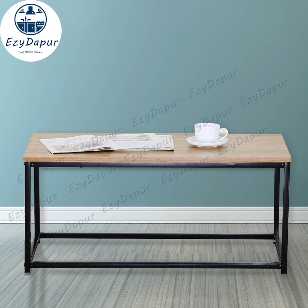 Modern Coffee Table Living Room Sofa Side Table with Open Storage/ Meja ...