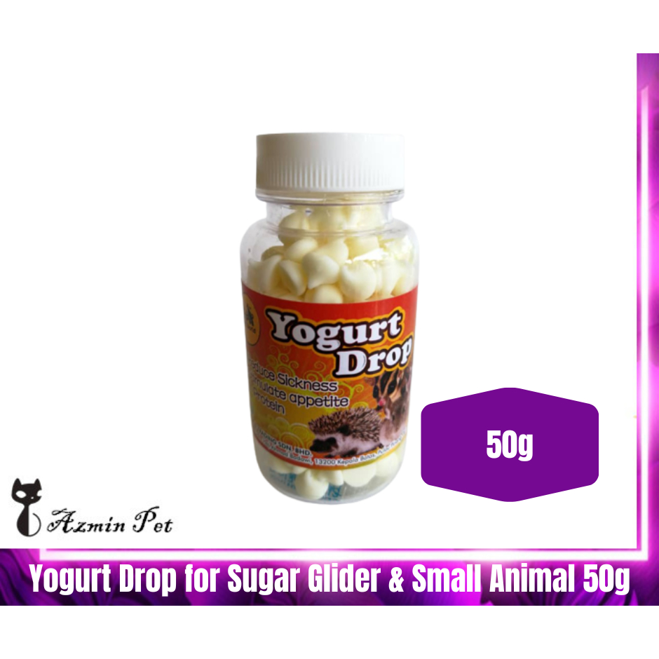 Yogurt Drop for Sugar Glider & Small Animal 50g | Shopee Malaysia