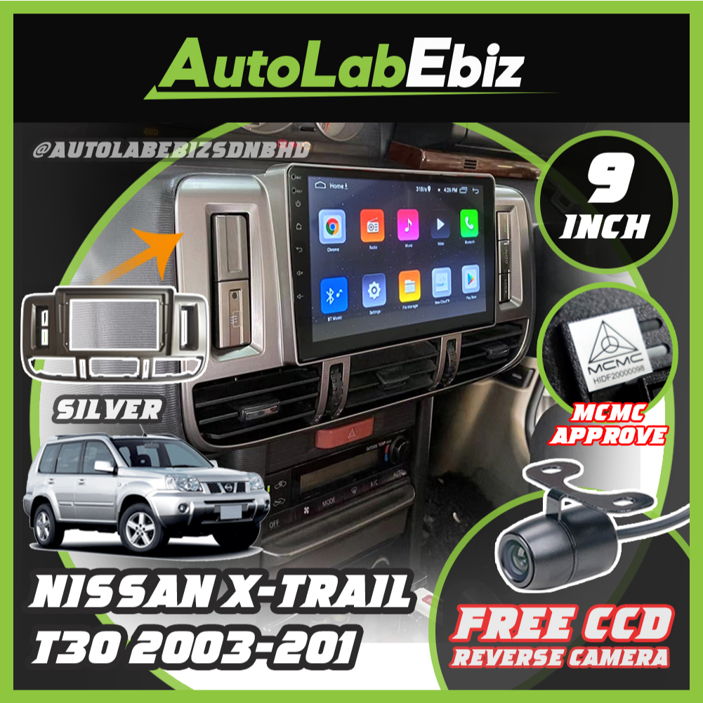 [🎁FOC Camera] Nissan X-Trail XTrail T30 2001-2003 Casing 9" inch with ...