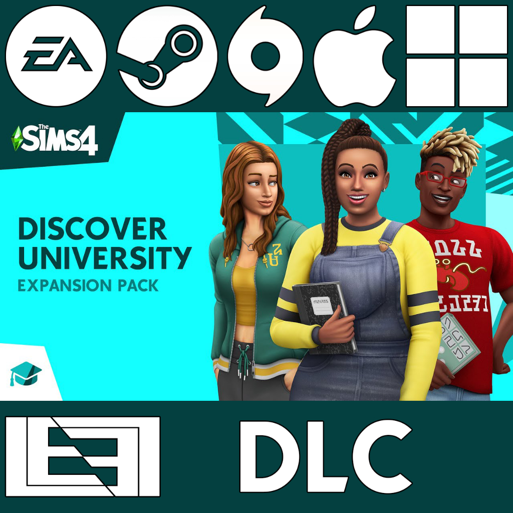 The Sims 4 Discover University Expansion Pack [mac Win][online][ea