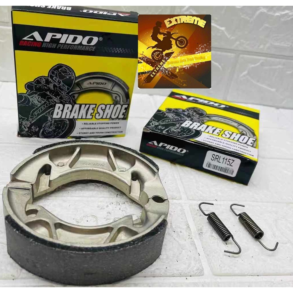 APIDO BRAKE SHOE EX5/KRISS/C70/RC80/Y80/Y100/Y110/RXZ | Shopee Malaysia