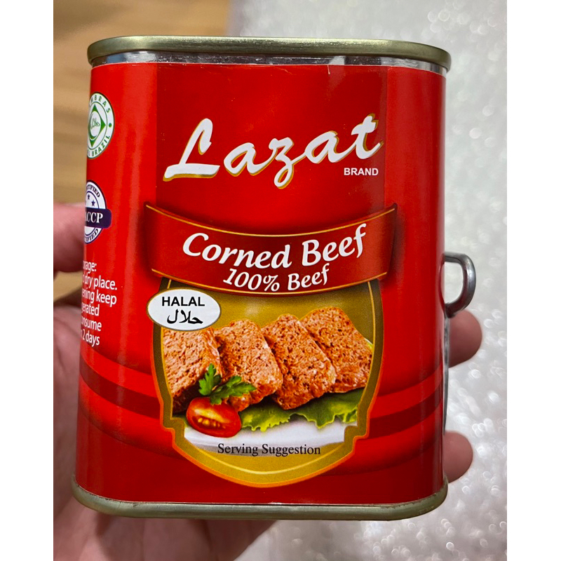 [Sale!] Lazat Corned Beef Brunei 340g | Shopee Malaysia