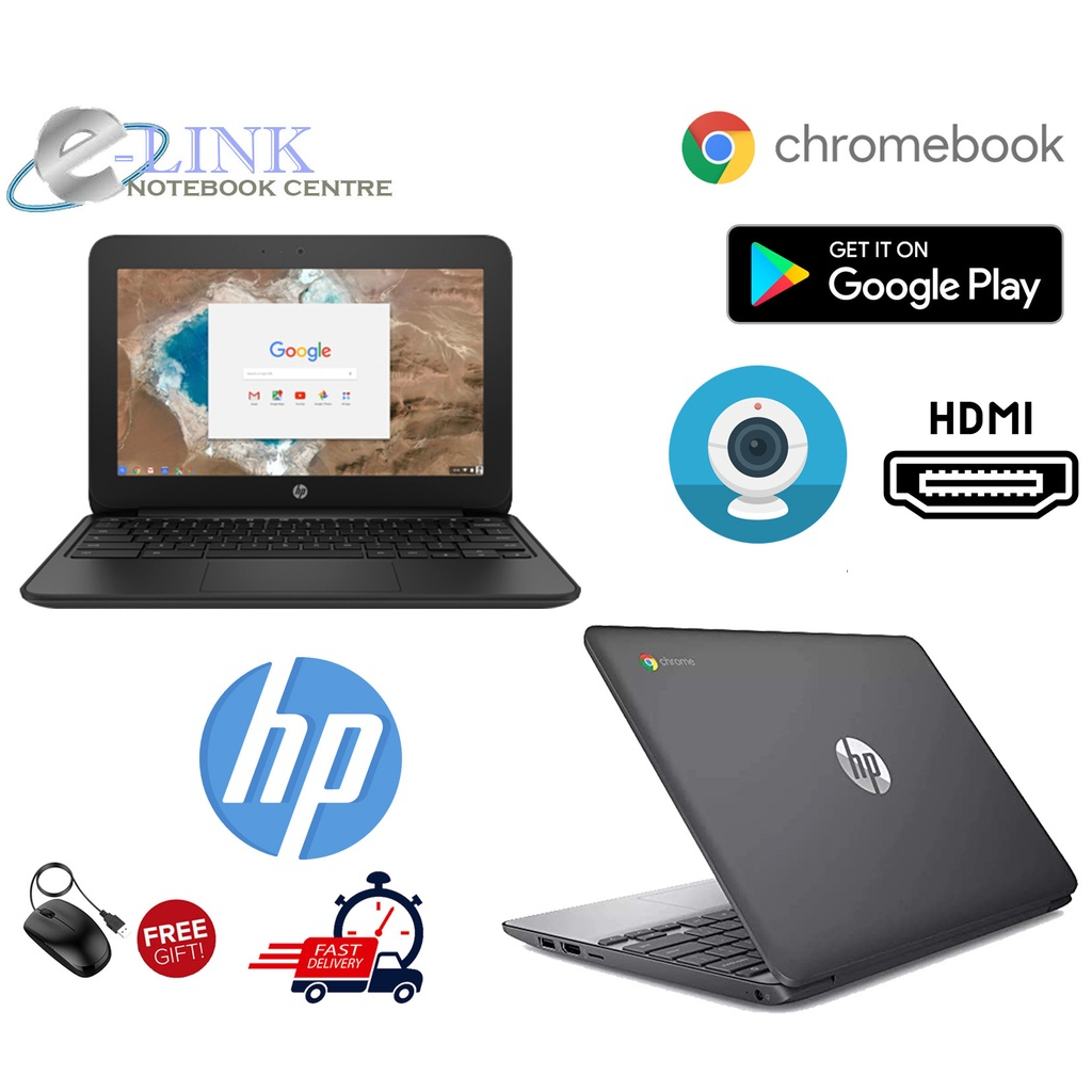 ( HP Chromebook Support Google Play Store ) Chromebook 11 G5 with Wifi ...