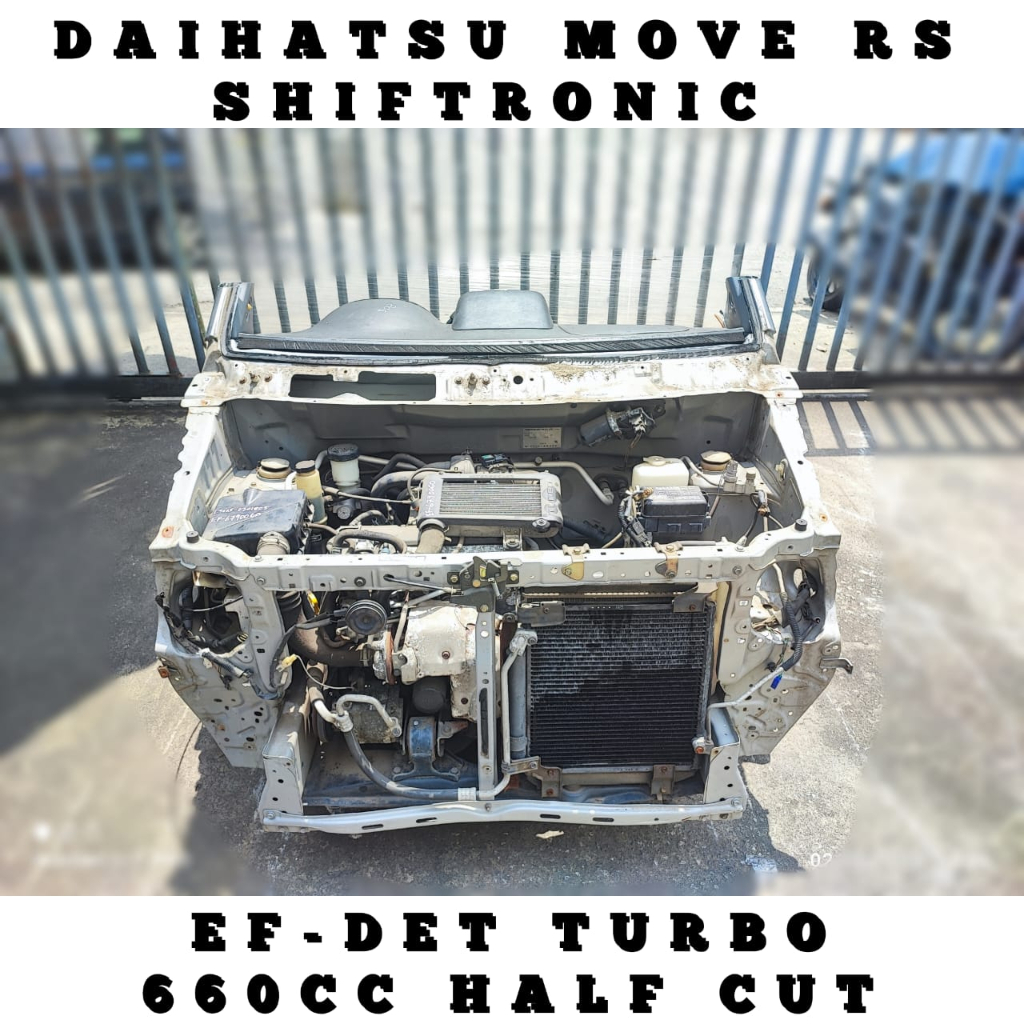 DAIHASTU MOVE RS SHIFTRONIC EF-DET L902S Turbo Engine ( 2WD ) Half Cut ...