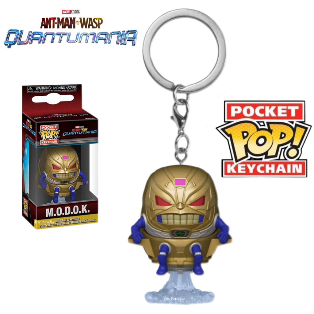 Original Funko Pocket Pop Figure Keychain M.O.D.O.K Marvel Ant-Man And ...