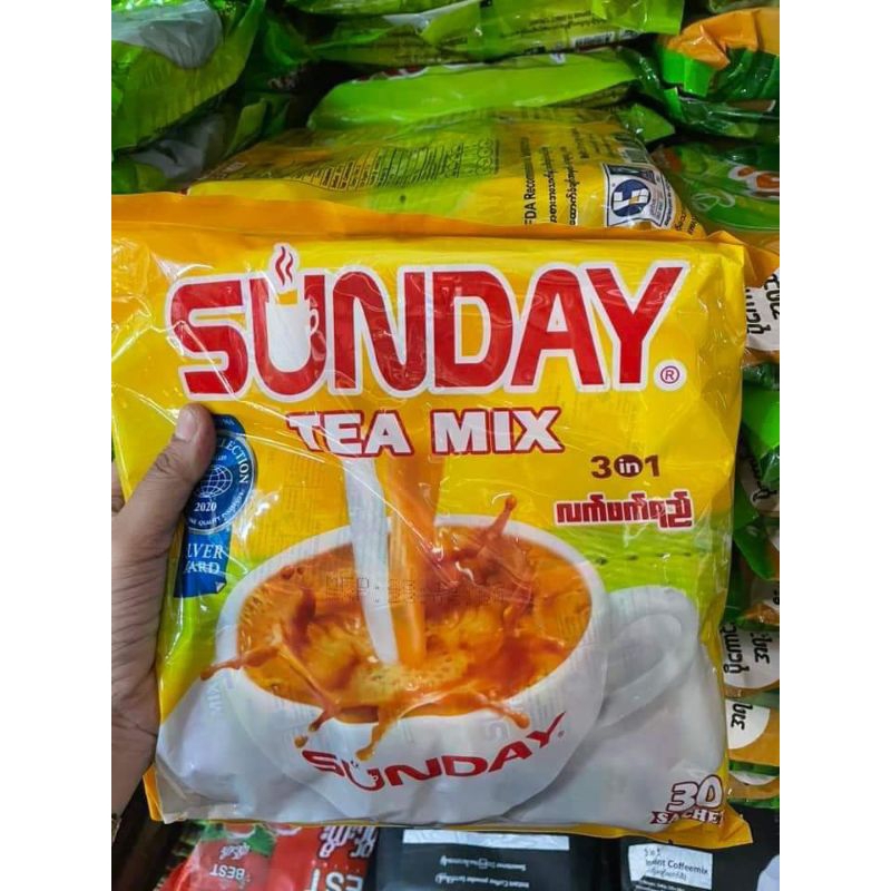 SUNDAY TEA MIX 3 IN 1 (30 sachets) | Shopee Malaysia