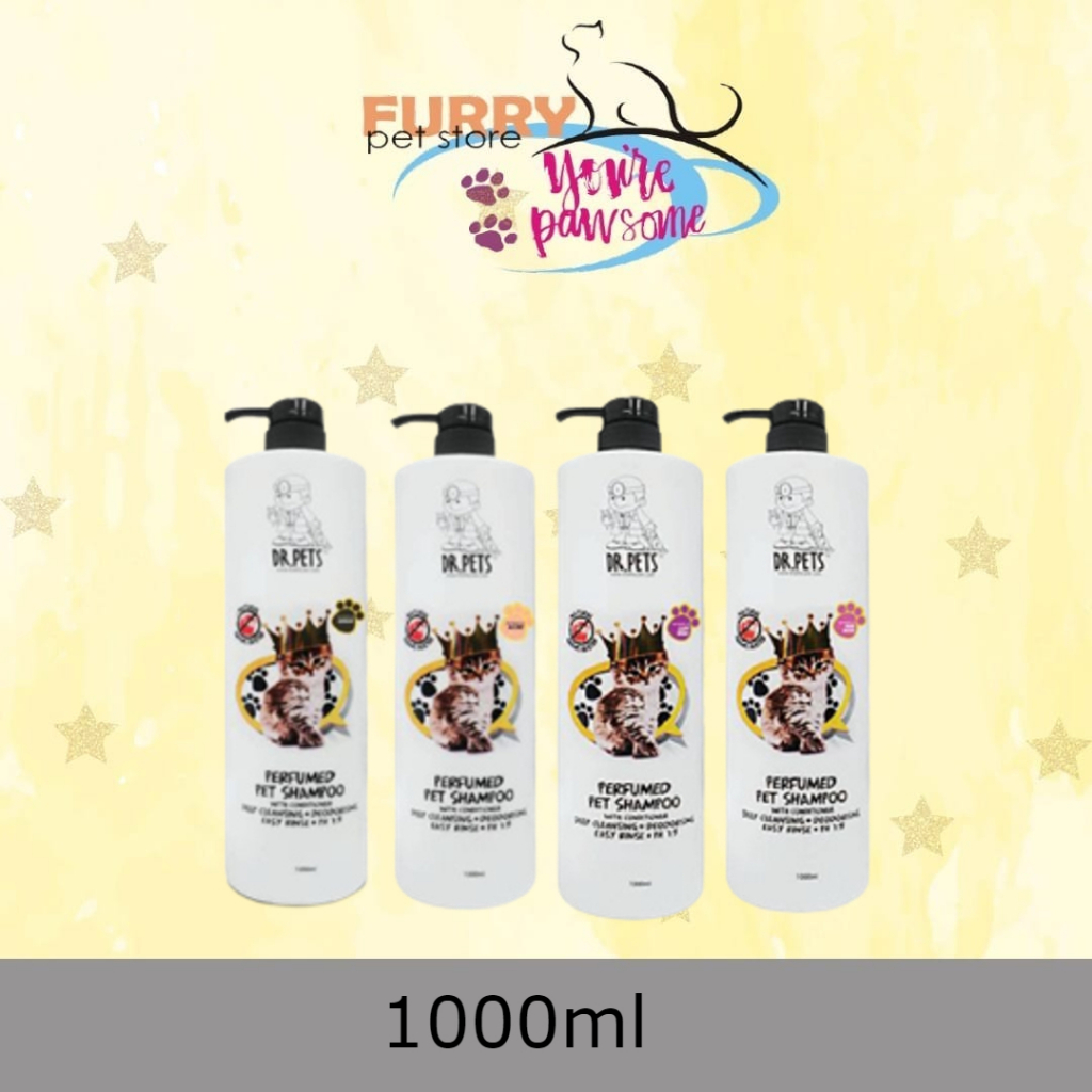 Dr. Pets Natural Germs Buster Perfume Pet Shampoo 1000ml (Cats ...