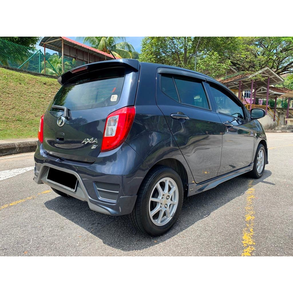 Perodua Axia 2017 Facelift Gear Up Bodykit Body Kit Skirting Skirt With ...