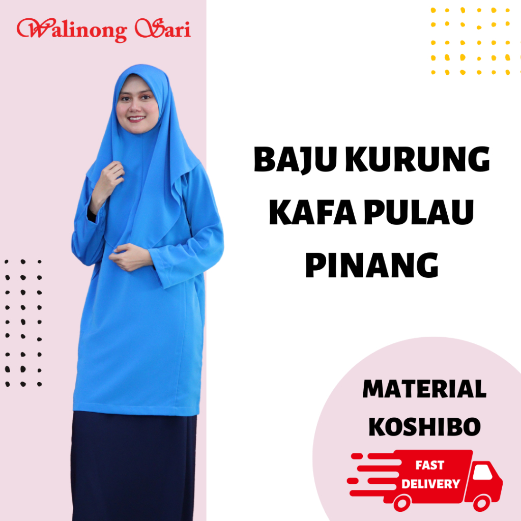 BAJU KURUNG KAFA PULAU PINANG | Shopee Malaysia