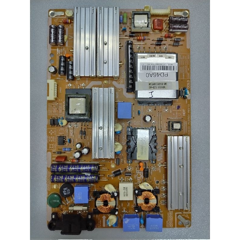 Samsung LED 40" TV Model: UA40D5500RM / Power Board / Main Board / T ...