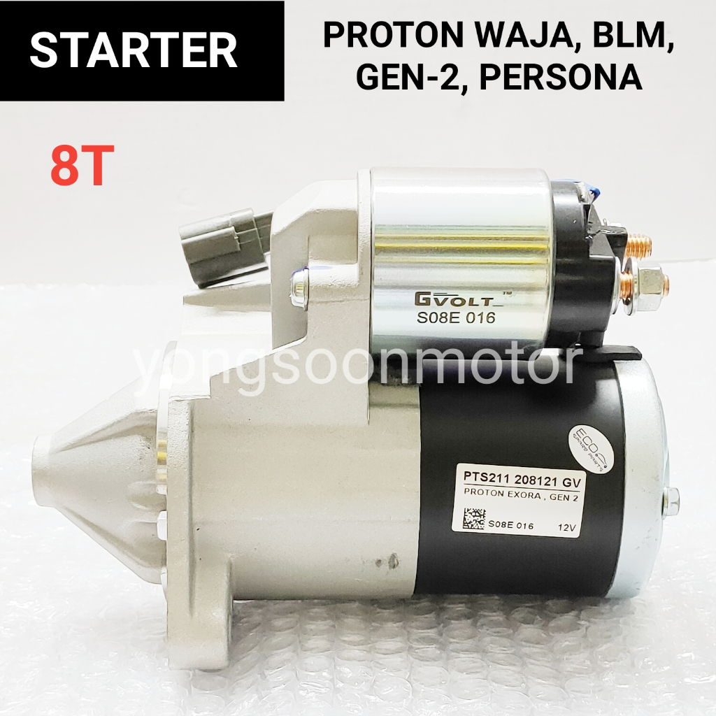 NEW STARTER ASSY PROTON WAJA, BLM, GEN-2, PERSONA | Shopee Malaysia