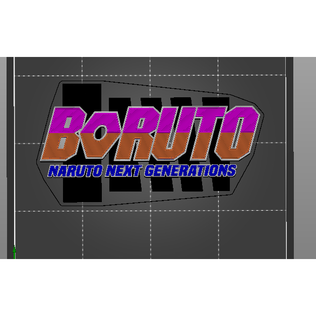 BORUTO Logo (3D Desk Decoration) | Shopee Malaysia