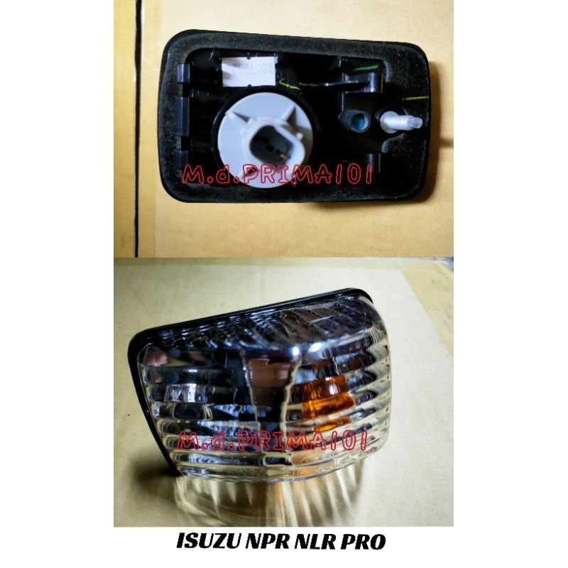 ISUZU NPR NLR PRO FRONT DOOR SIGNAL LIGHT CORNER SIDE LAMP LAMPU ...
