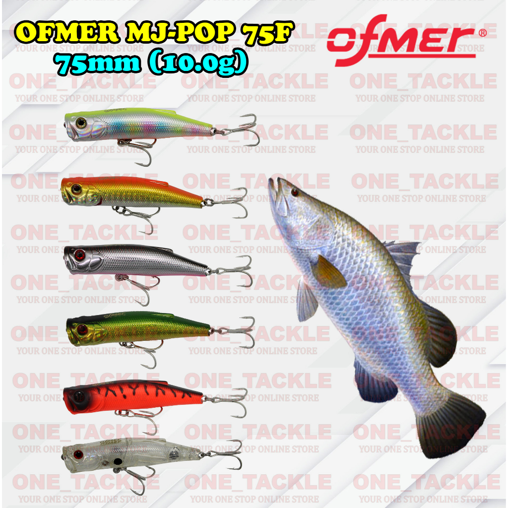 Ofmer Mj-pop 75f lure 75mm (10g) | Shopee Malaysia