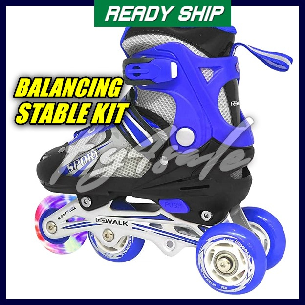 Roller Blade Stable Kit Stabil Besi Kasut Roda Budak Stabilizer Kit ...