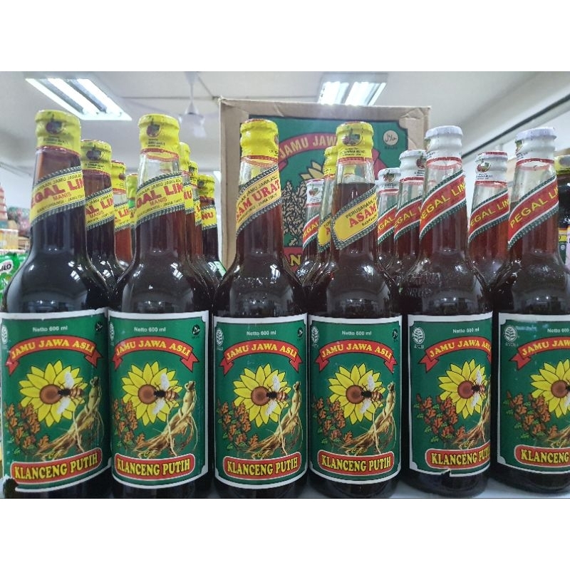 jamu klanceng putih asam urat manis pegal linu pahit 150ml-600ml ...