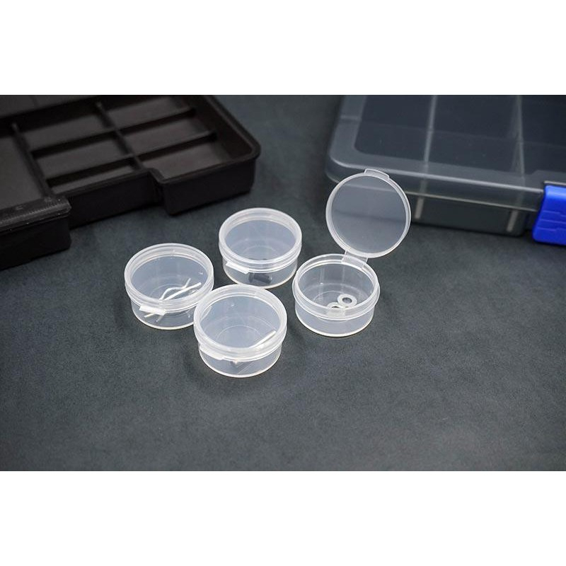 (10pcs) 5g MINI Round Plastic Container | Clear Box for Cosmetic Tool ...