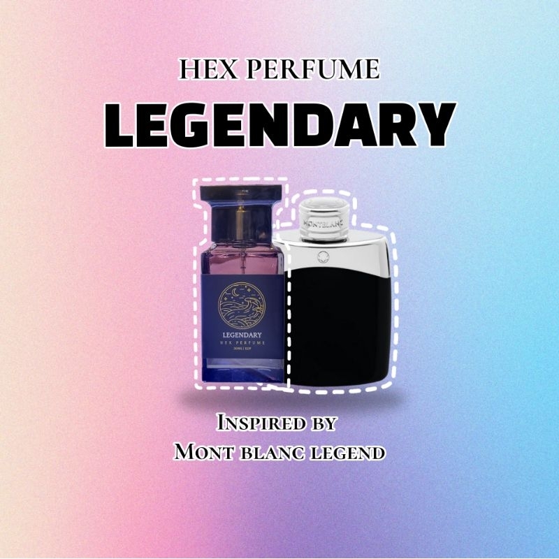 Hex Perfume Legendary Inspired Perfume Premium Tahan Lama Bau 100% ...