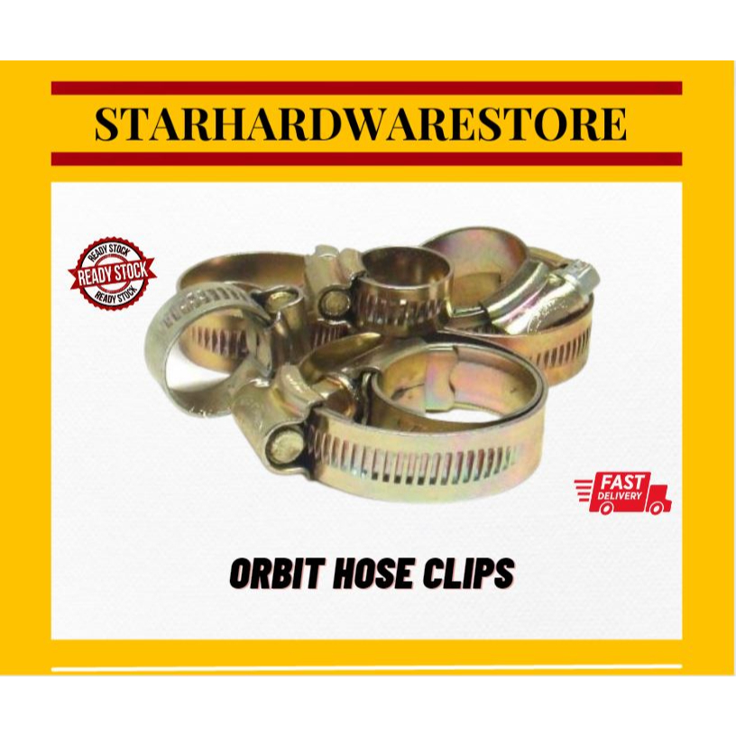 🌟READY STOCK🌟 ORBIT HOSE CLIPS (MADE IN THAILAND) | Shopee Malaysia