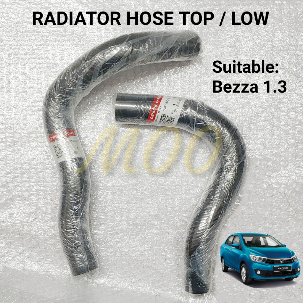 ORIGINAL PERODUA RADIATOR HOSE TOP / BOTTOM PERODUA BEZZA 1.3 | Shopee ...