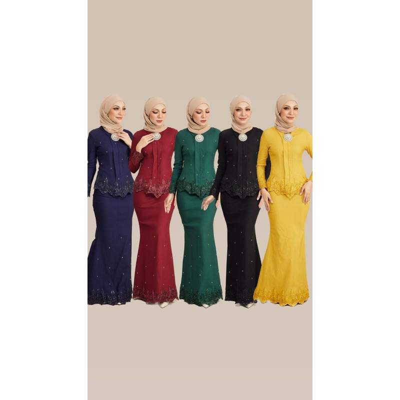 Aurell Kebaya Pendek (Kebaya mini) (S M L XL) | Shopee Malaysia